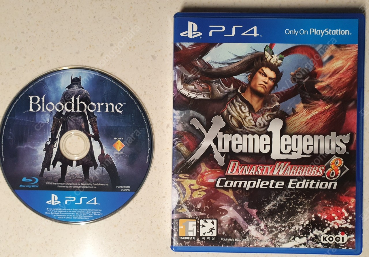 Ps4 타이틀 Cd 진삼국무쌍7 블러드본 플레이스테이션 중고나라